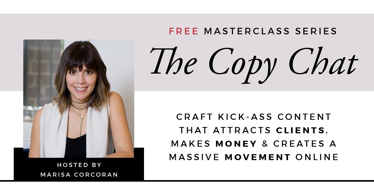 The Copy Chat | Free Masterclass Series