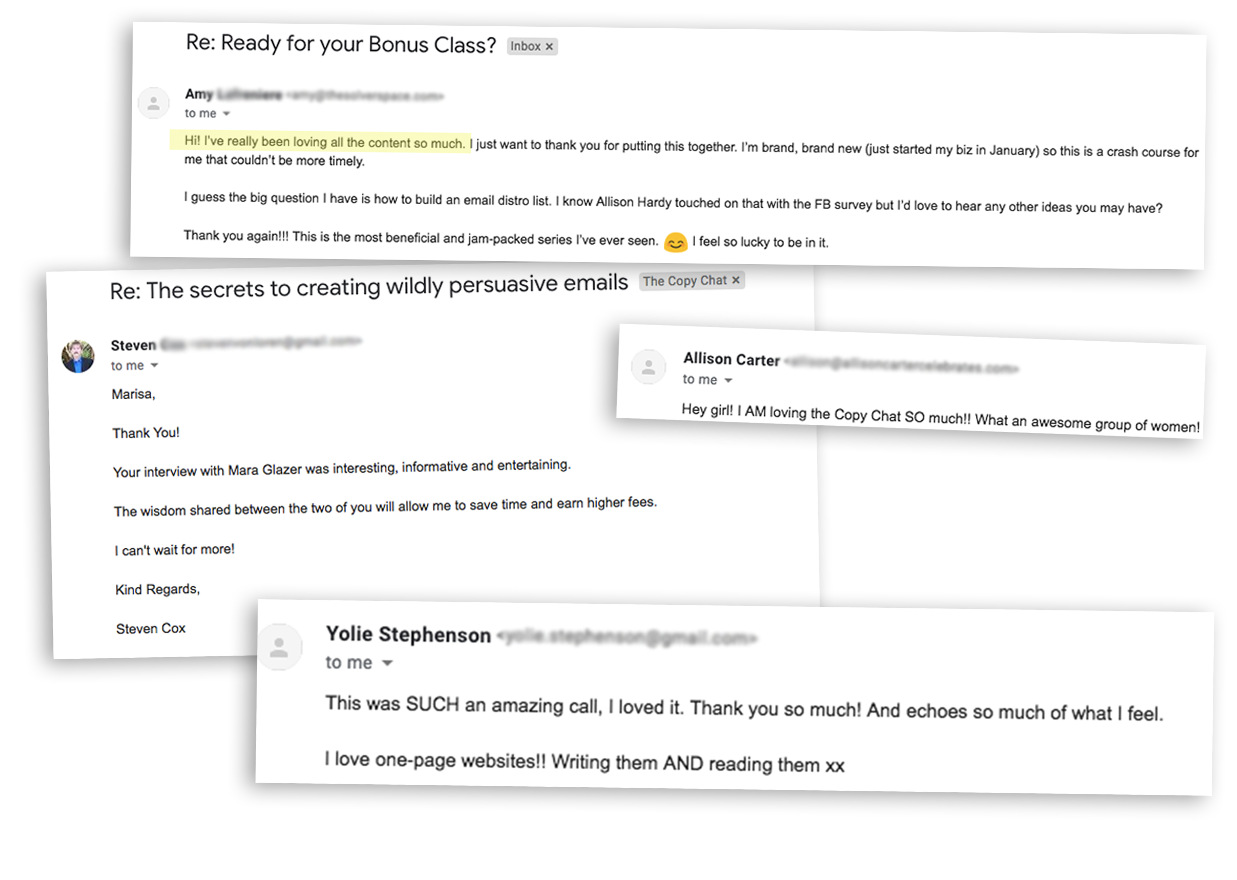 The Copy Chat | Free Masterclass Series